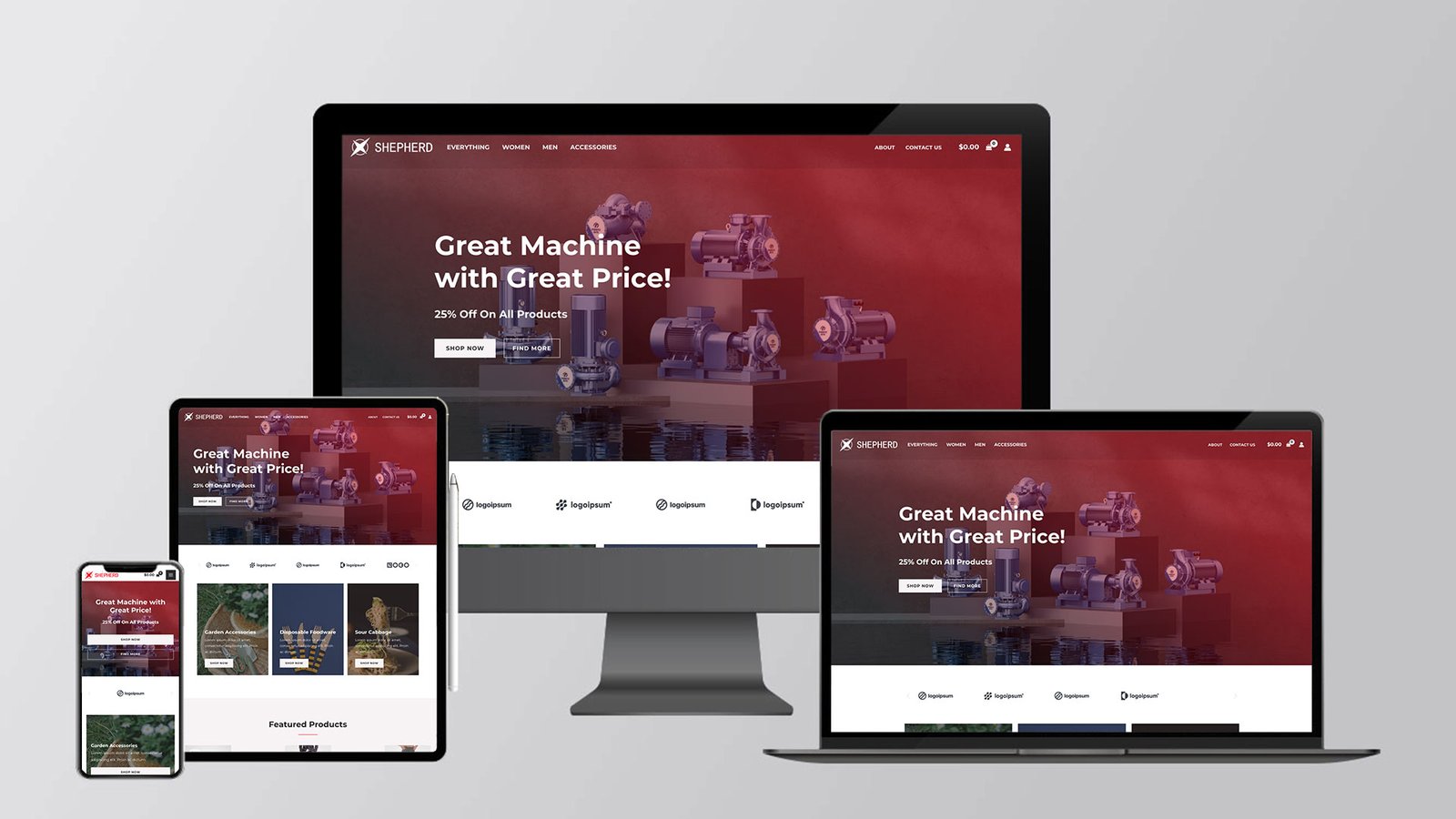 Shepherd International Inc. Website and Identity - Z Square Studio