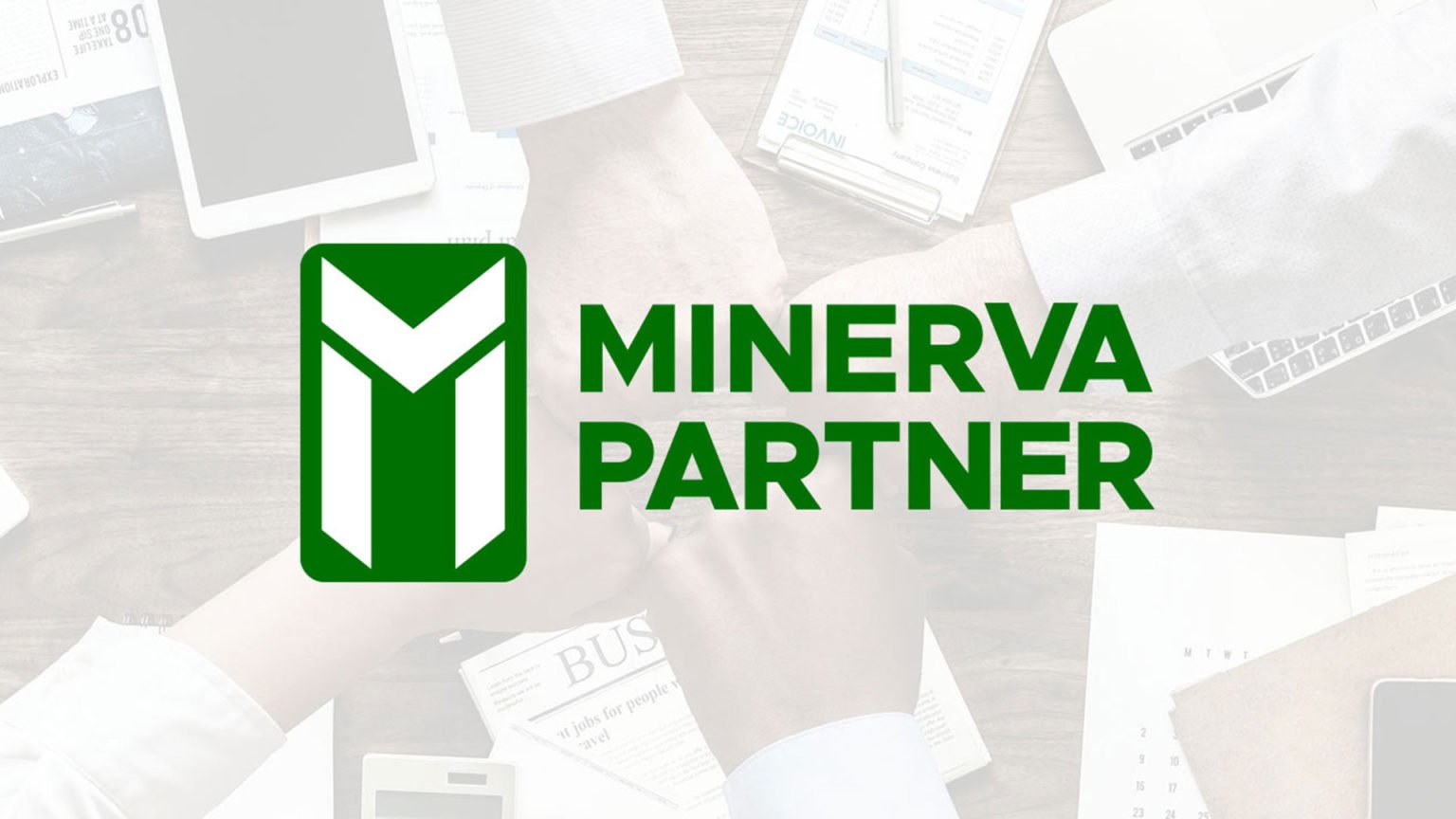 Minerva Partner Logo - Z Square Studio
